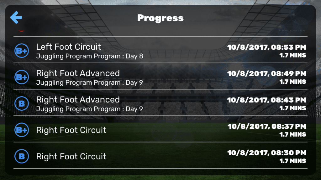 DribbleUp Smart Soccer Ball Users Guide - Soccer Stripes