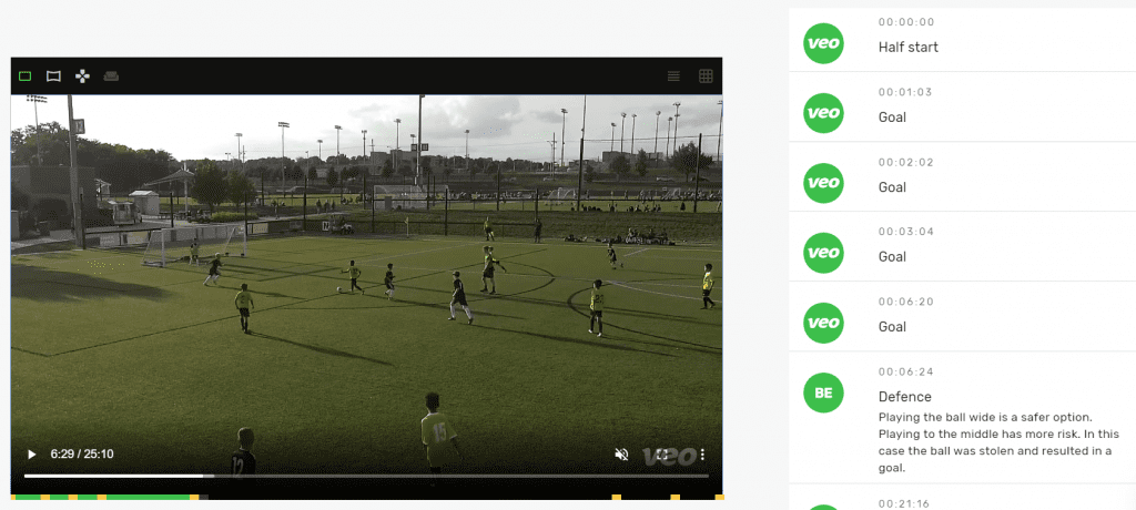 Veo Camera Soccer Video Rental - Soccer Stripes